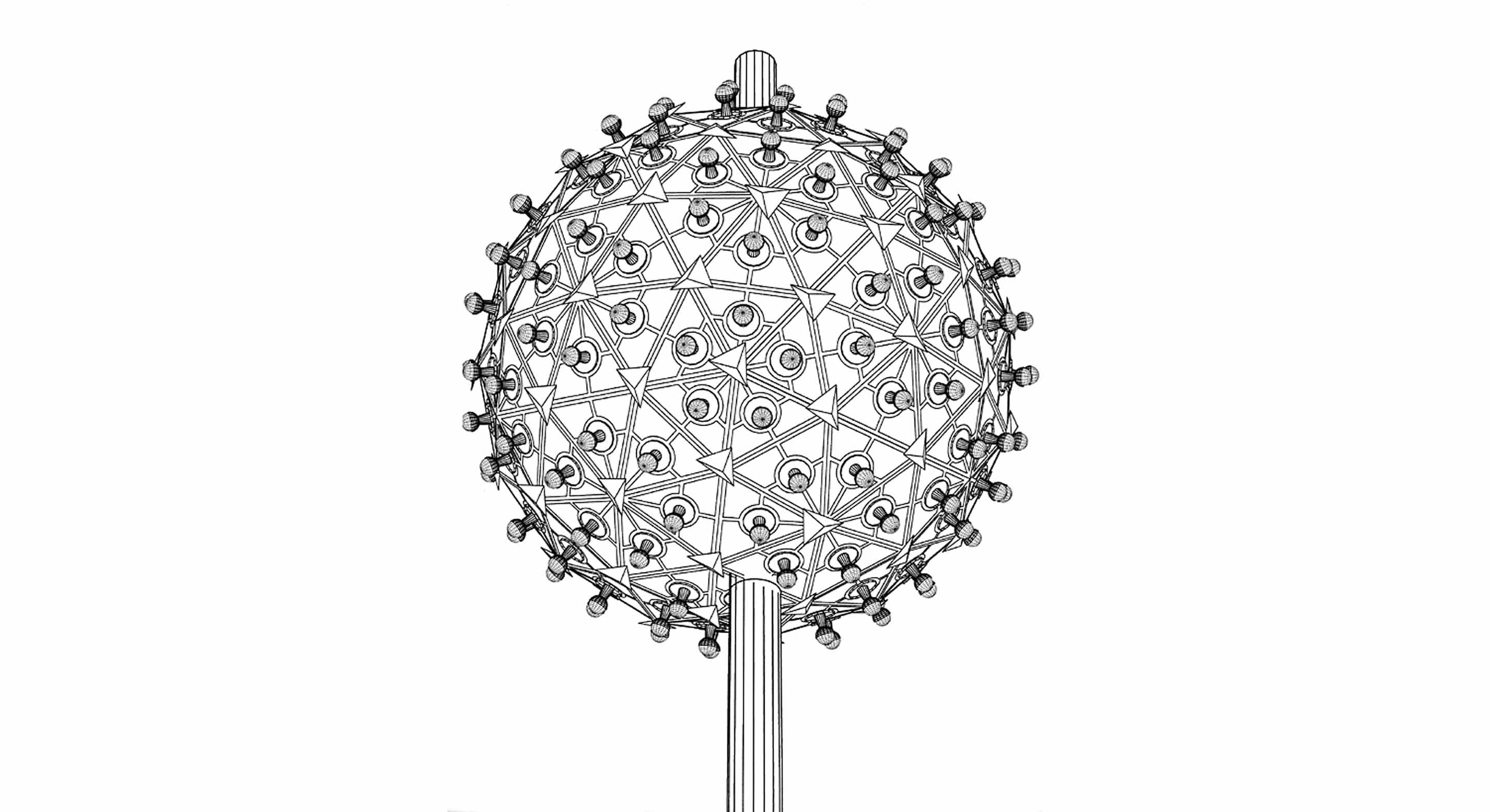 Times Square New Year’s Eve Ball 2000 - FISHER MARANTZ STONE